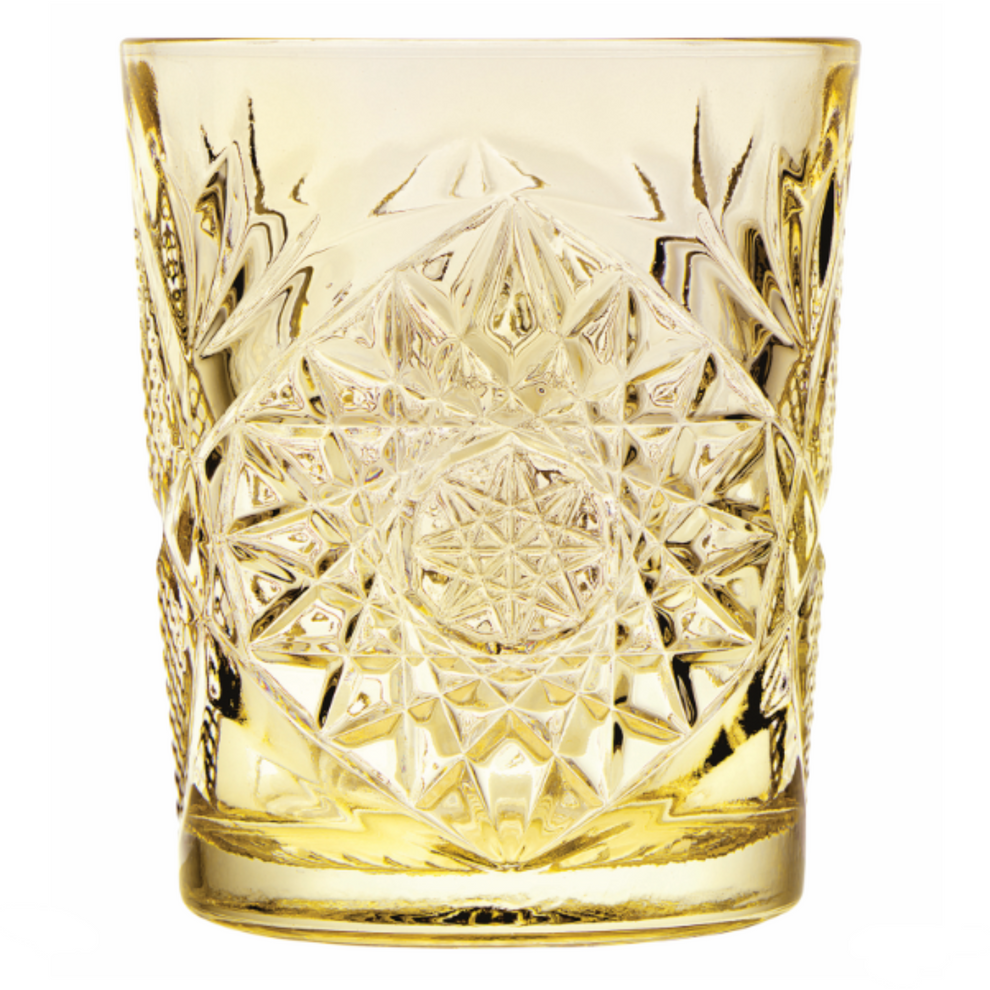Mikasa Double Old Fashioned / Rocks Glass Icon 12 oz Pale Yellow - CS6 – East Bay Restaurant ...